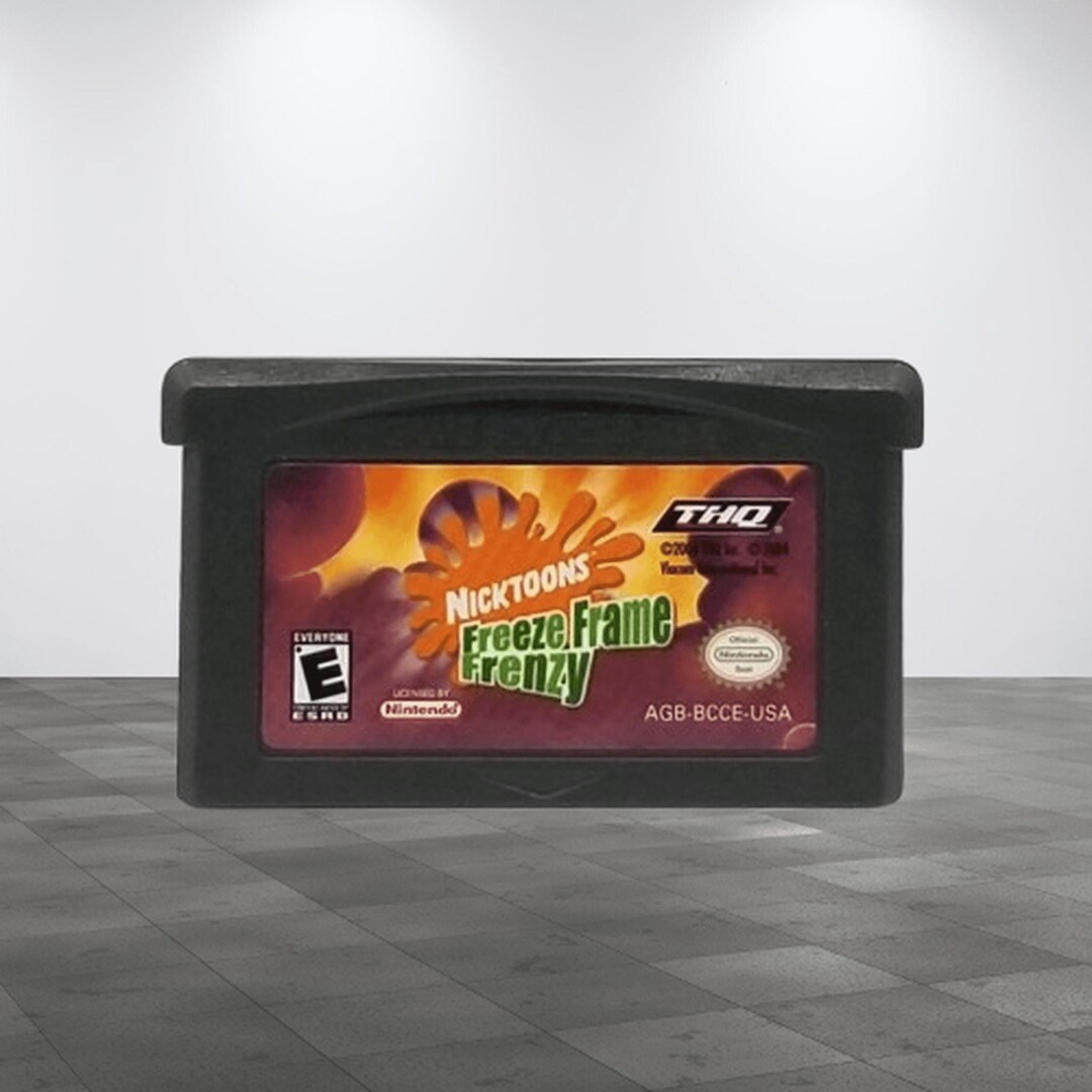 Nicktoons: Freeze Frame Frenzy Nintendo Game Boy Advance Cartridge ...
