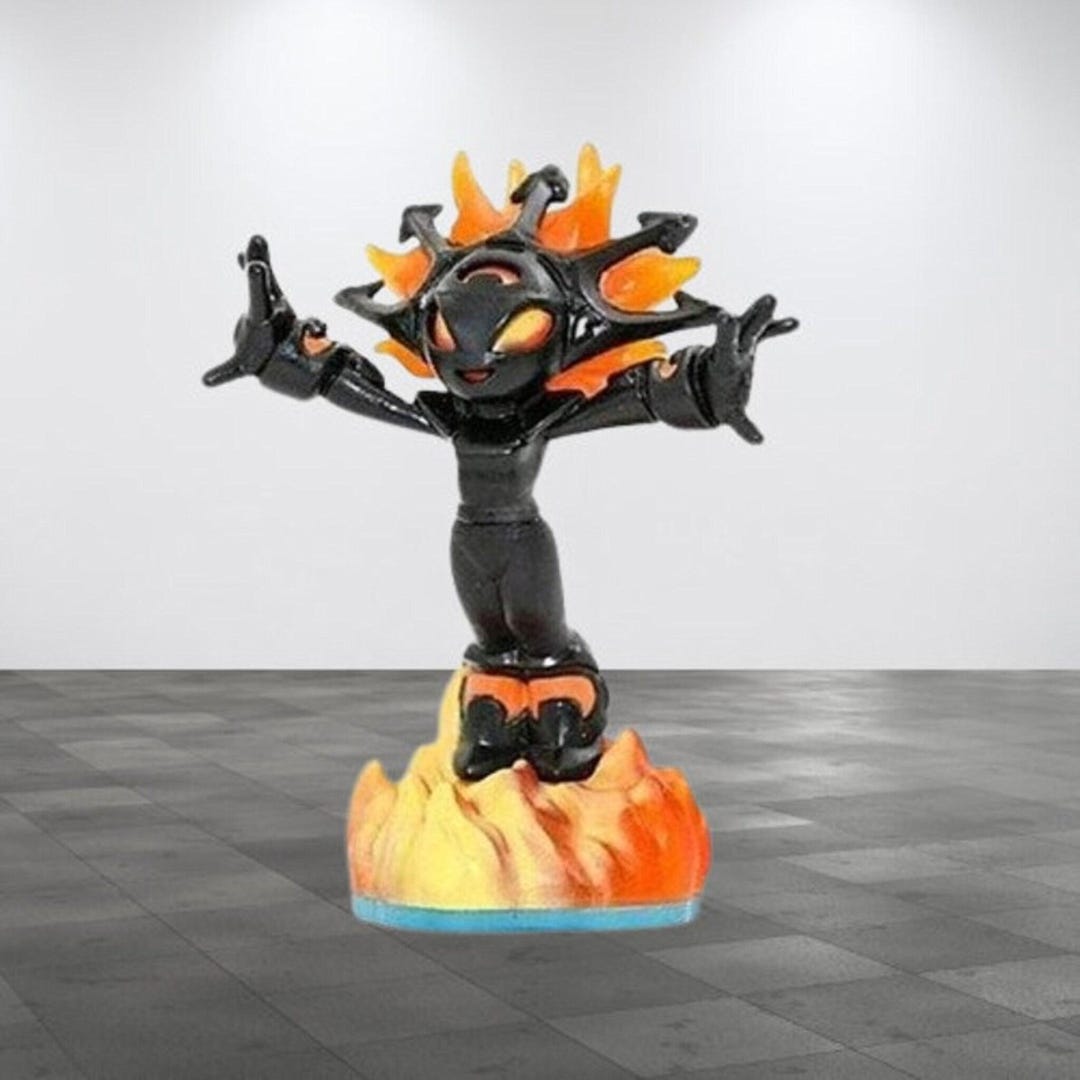 Lightcore Smolderdash Skylanders Swap Force Fire Element Game Play ...