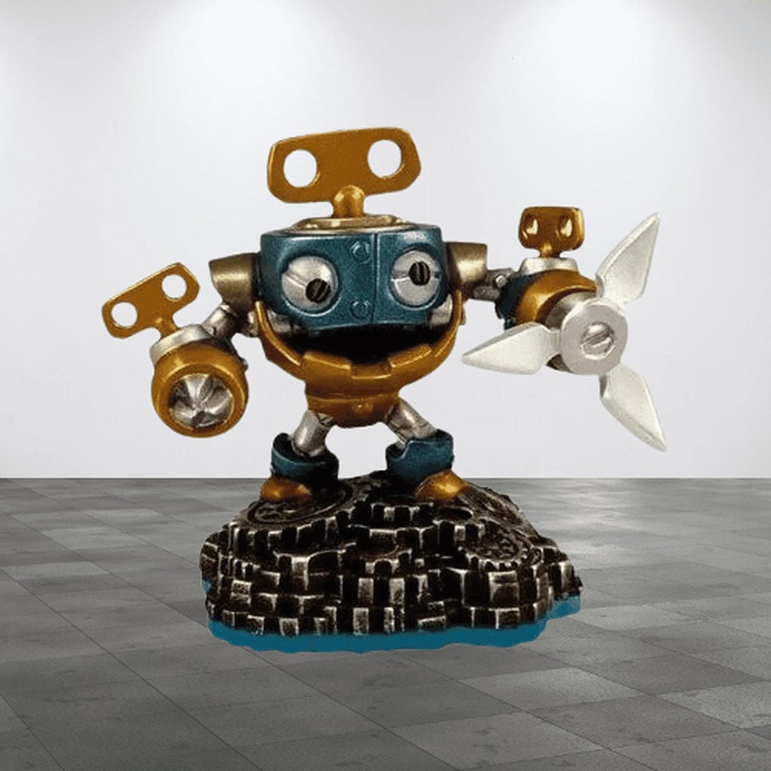 Wind up Skylanders Swap Force Figure - Etsy
