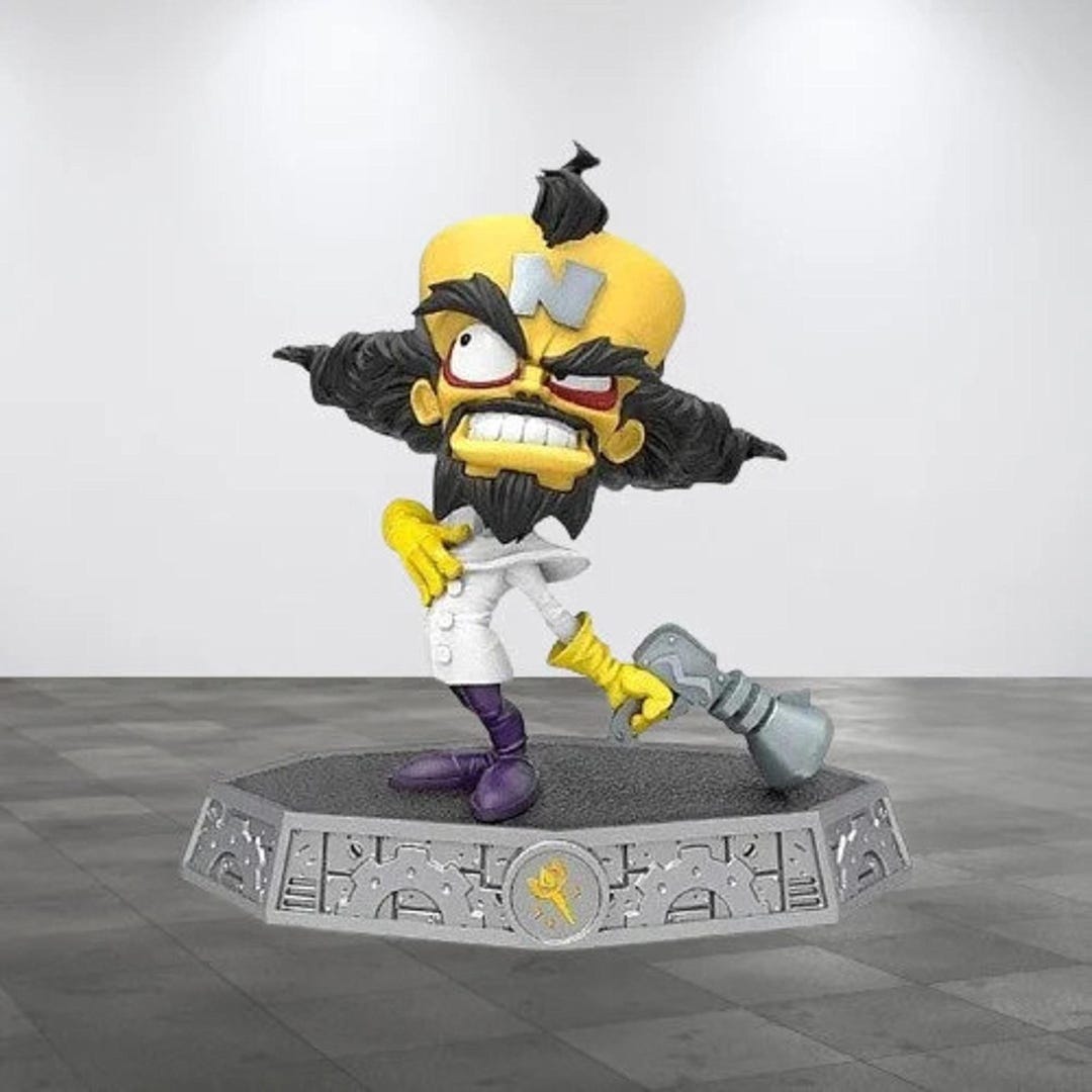 Dr. Neo Cortex Skylanders Imaginators Sensei Tech Element Game Play ...