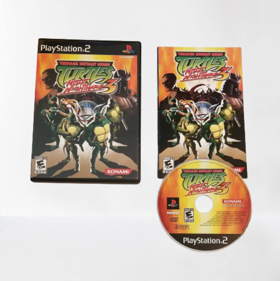 Teenage Mutant Ninja Turtles 3: Mutant Nightmare Sony Playstation 2 ...