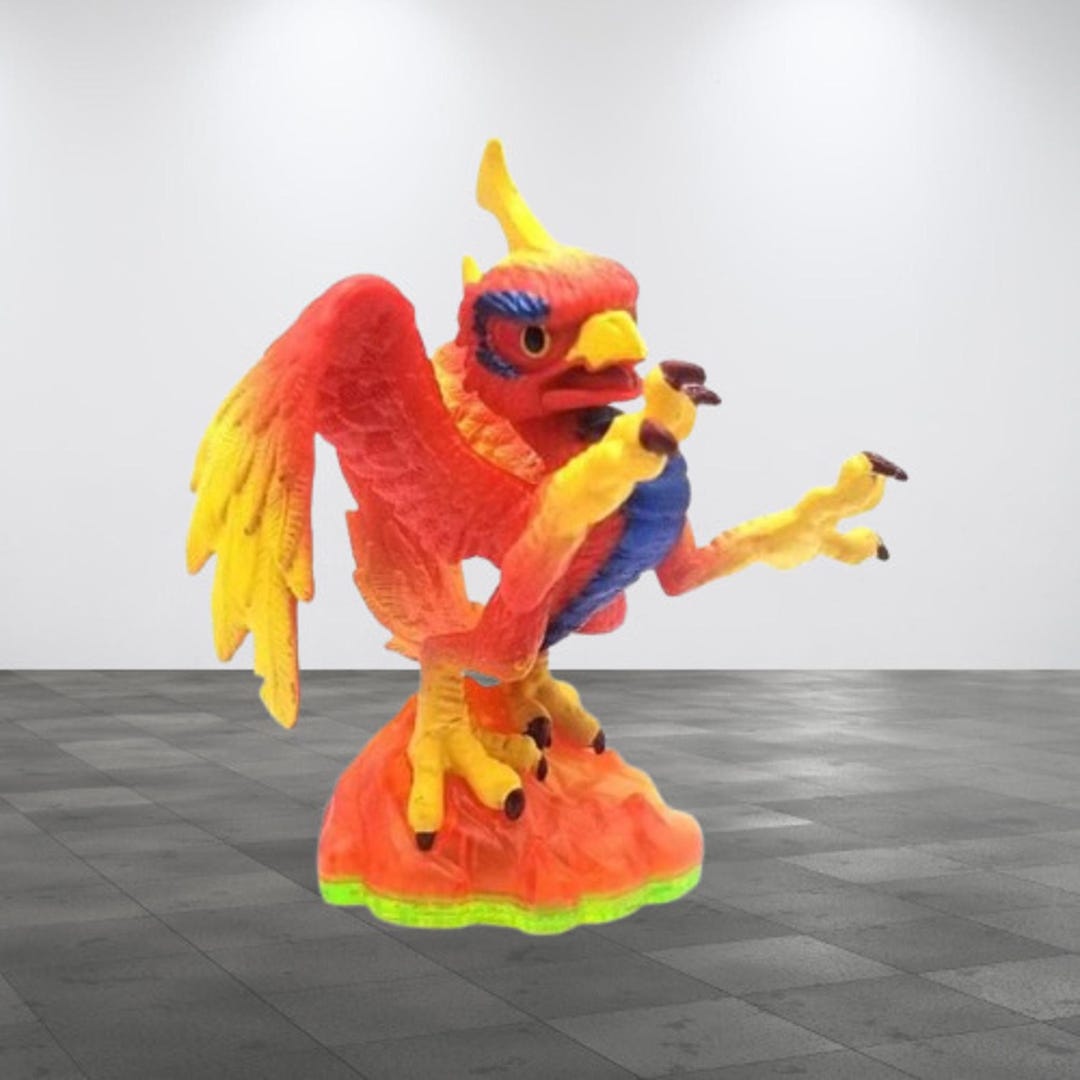 Sunburn Skylanders Spyro's Adventure Fire Element Game Play Figure - Etsy