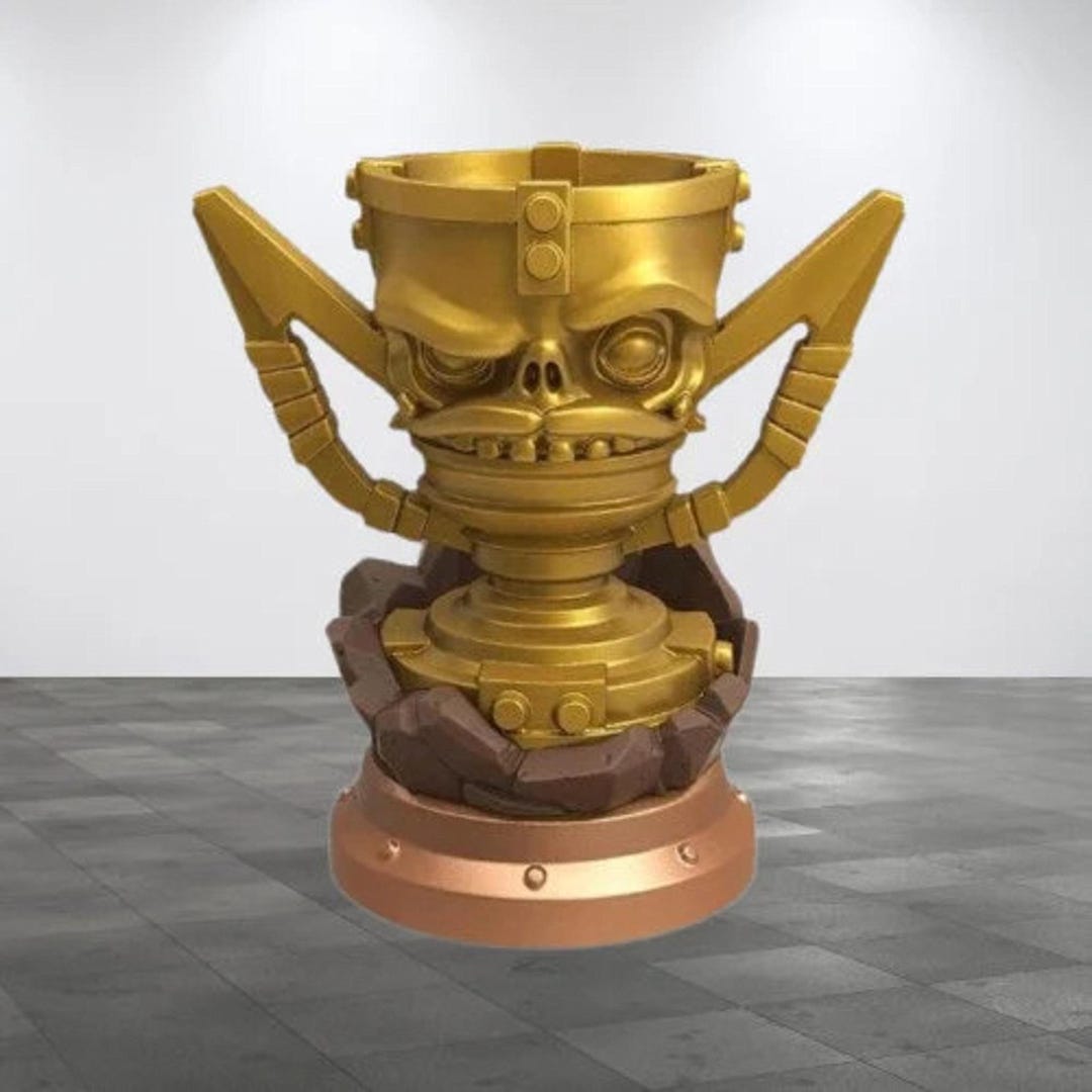 Land Trophy Skylanders Superchargers Count Moneybone - Etsy