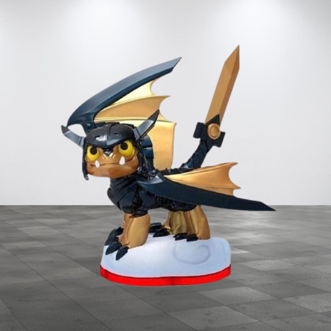 Legendary Blades Skylanders Trap Team Air Element Game Play Figure - Etsy