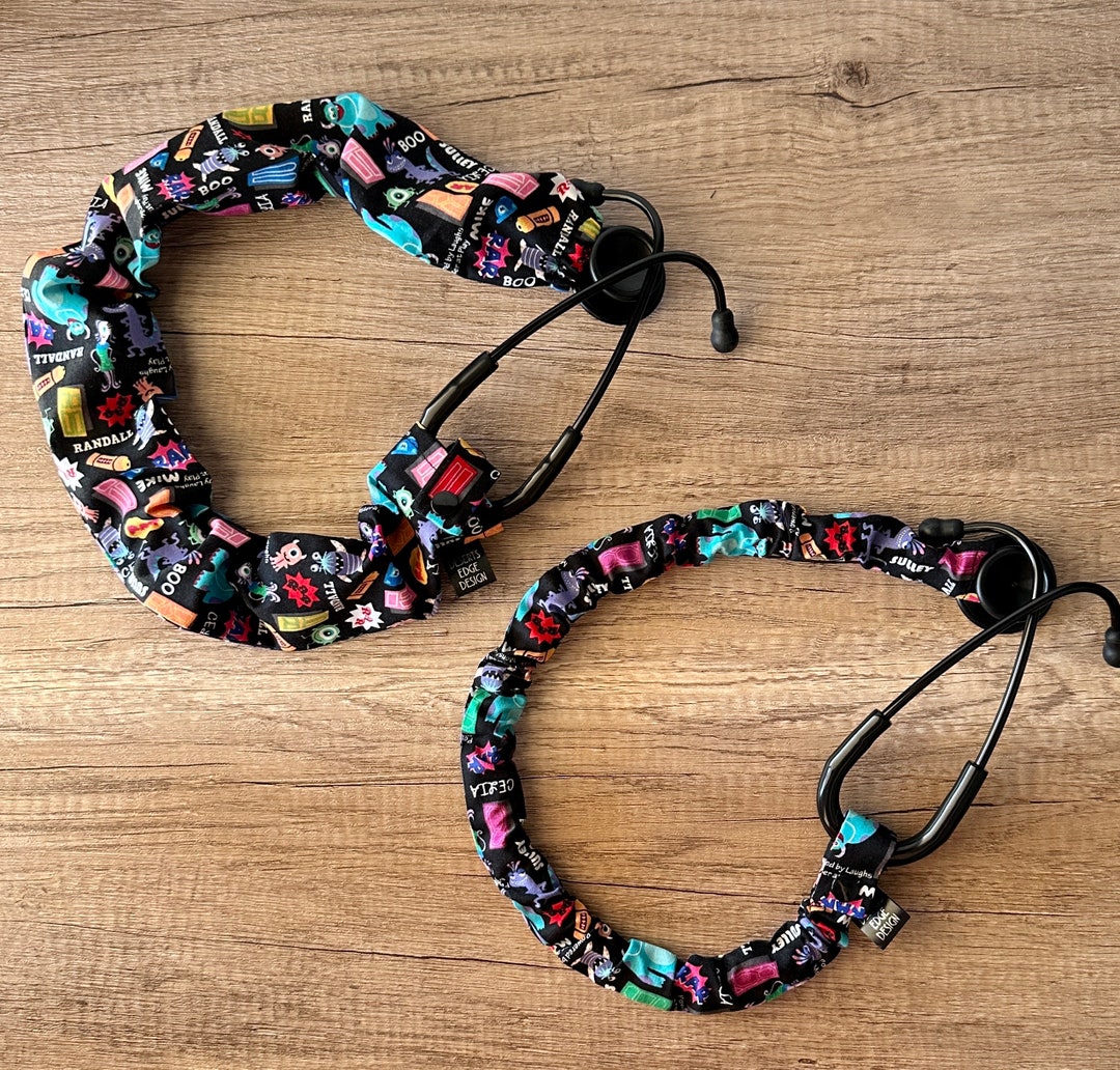 Monsters Inc. Stethoscope Scrunchie, Stethoscope Cover, Stethoscope ...