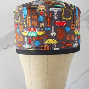 Friends Scrub Cap, Friends Surgical Cap, Friends Scrub Hat, Scrub Caps ...