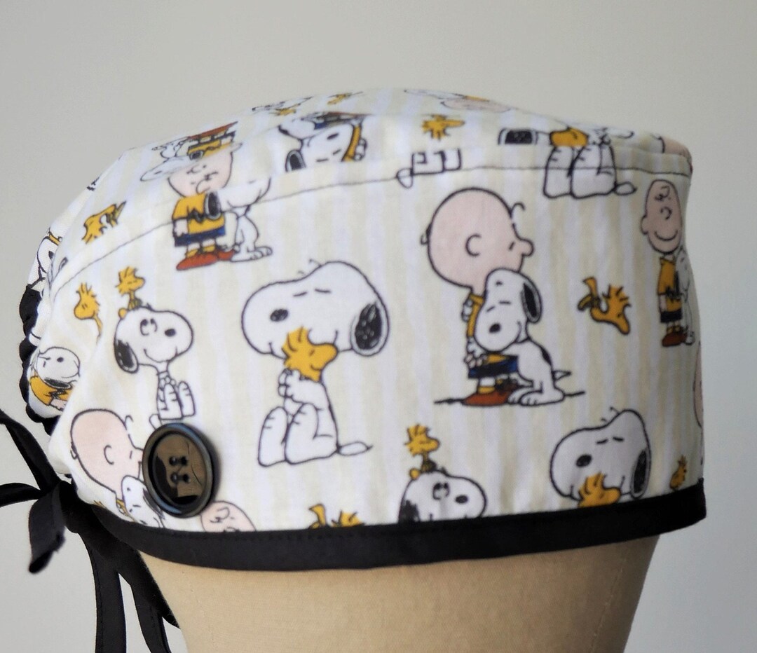 Charlie Brown Scrub Cap,peanuts Surgical Cap,snoopy Scrub Hat,er Nurses ...