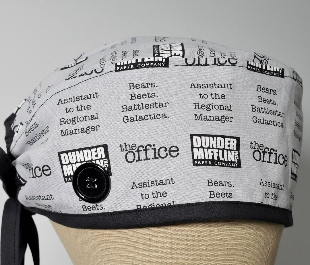 The Office Scrub Cap, the Office Surgical Cap, Scrub Caps for Men ...