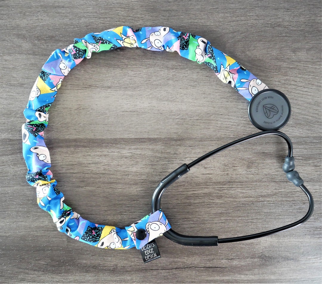 Rocko Stethoscope Scrunchie, Stethoscope Cover, Stethoscope Sleeve ...