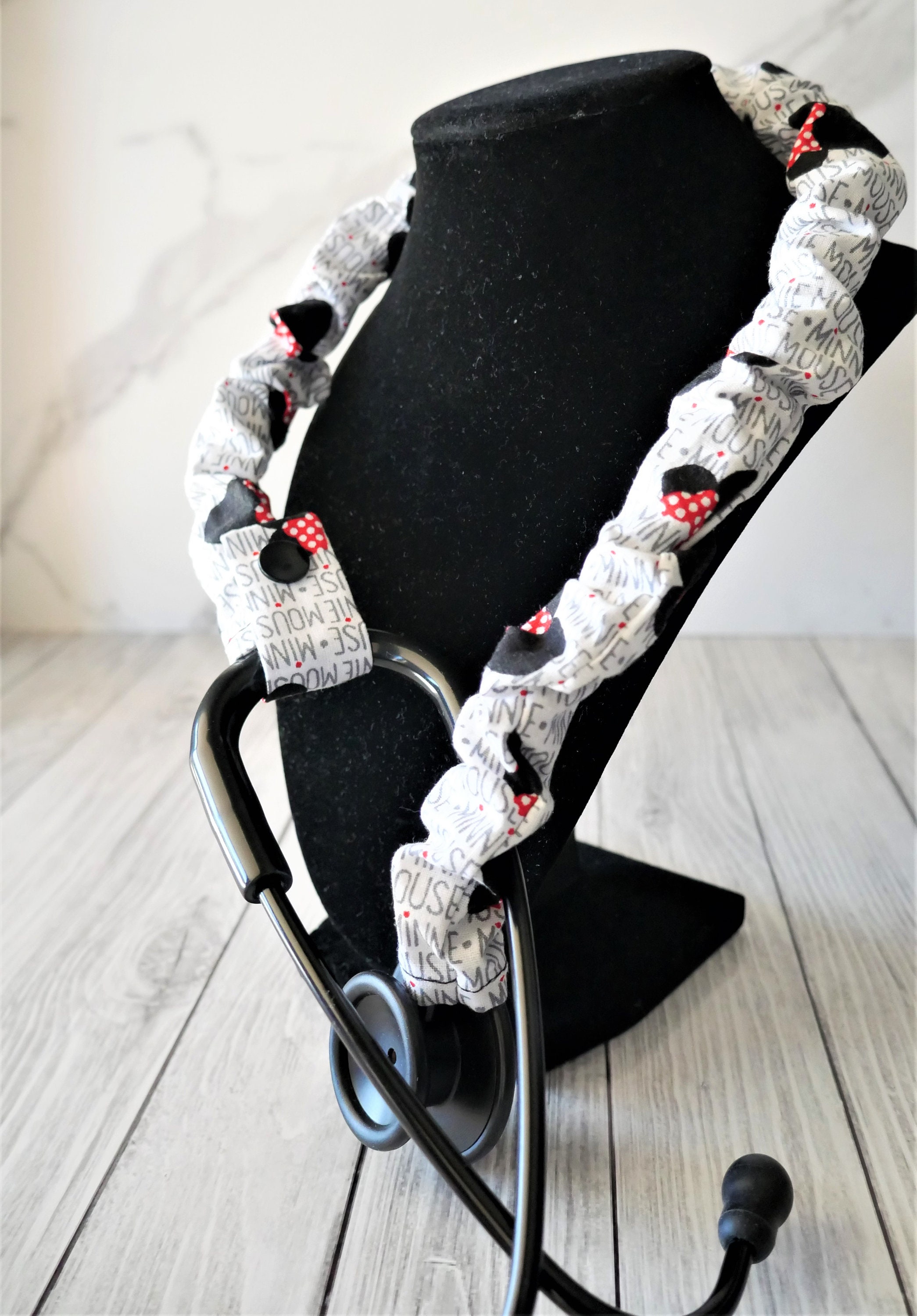 Minnie Mouse Stethoscope Scrunchie Stethoscope Cover - Etsy