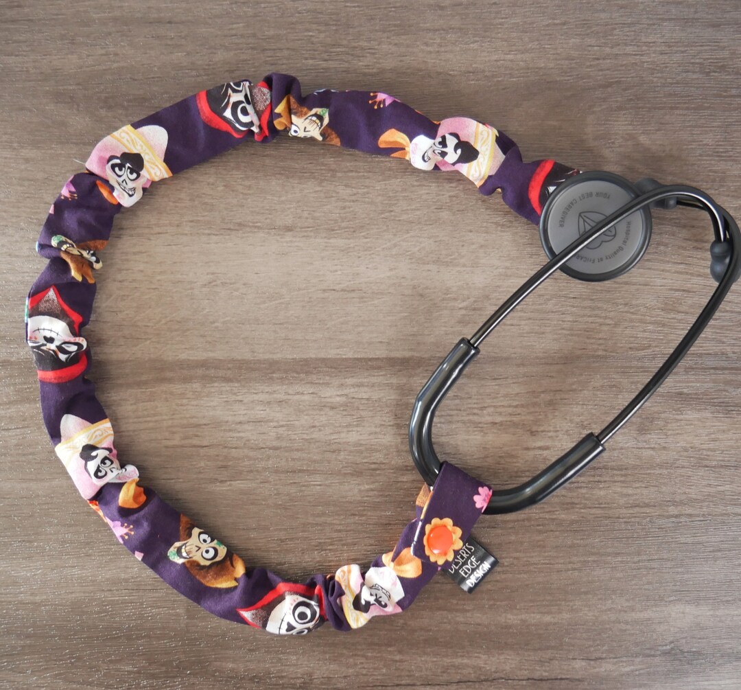 Coco Stethoscope Scrunchie, Stethoscope Cover, Stethoscope Sleeve ...