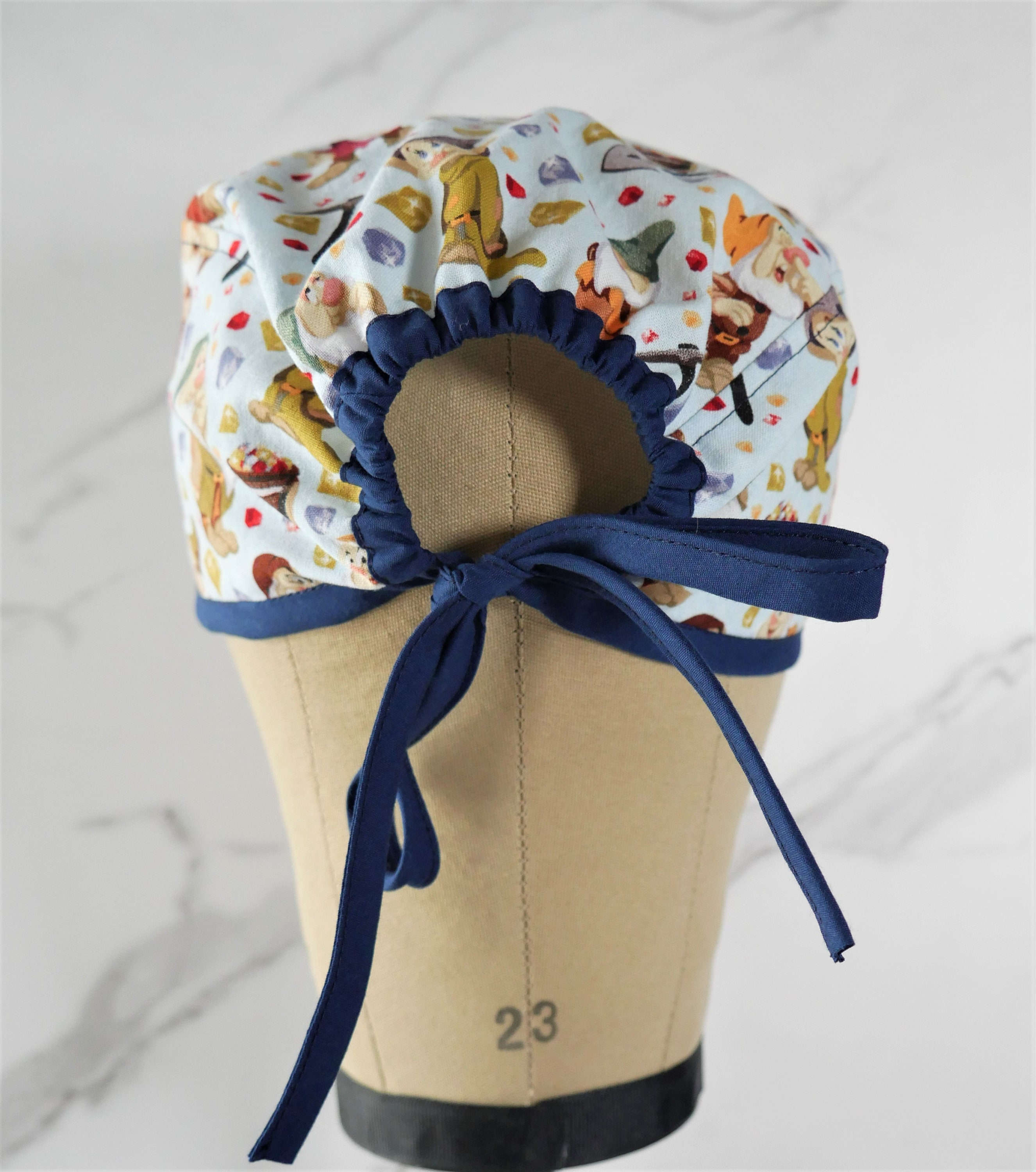 Seven Dwarfs Scrub Cap Disney Surgical Cap Snow White Scrub - Etsy