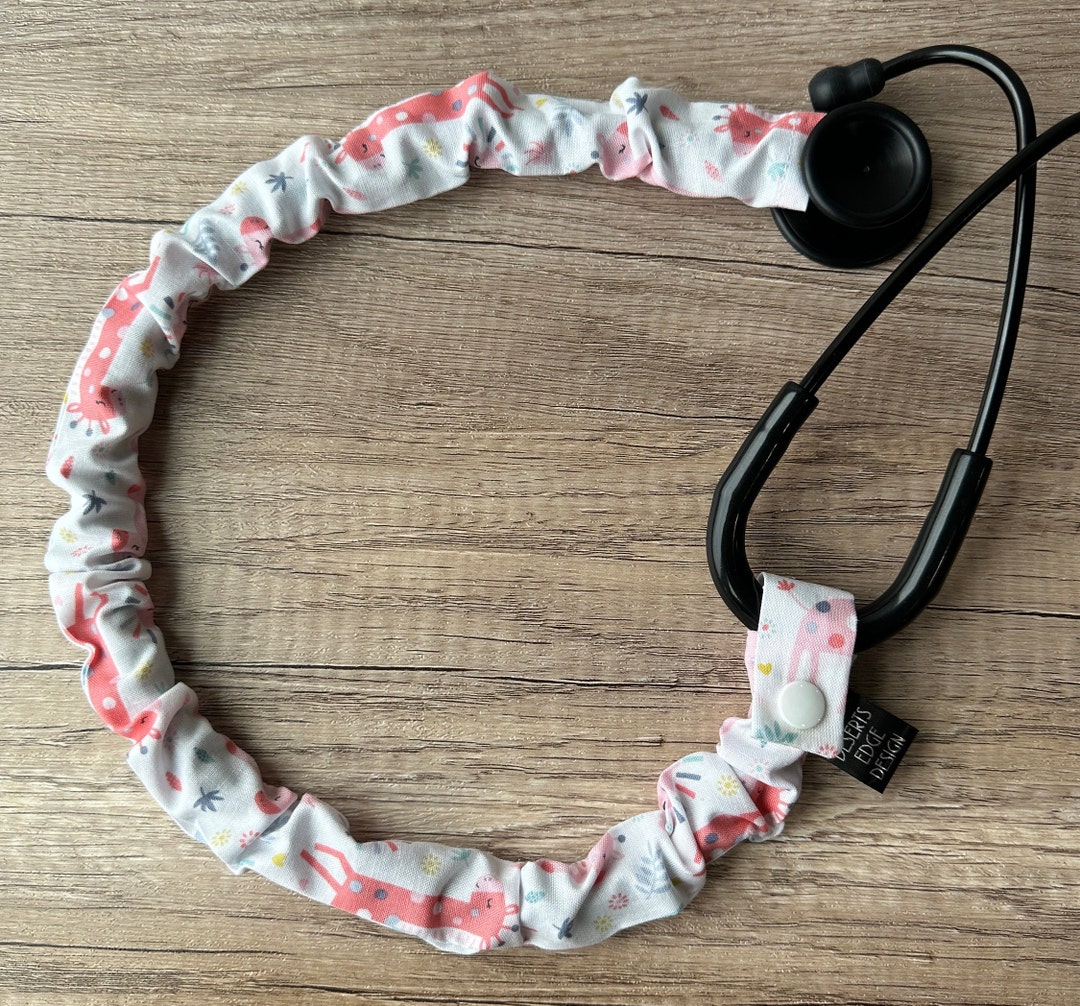 Stethoscope Scrunchie Cover: Handmade Nurse Gift, Labor and Delivery ...