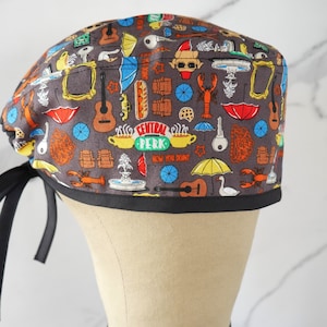 Friends Scrub Cap, Friends Surgical Cap, Friends Scrub Hat, Scrub Caps ...