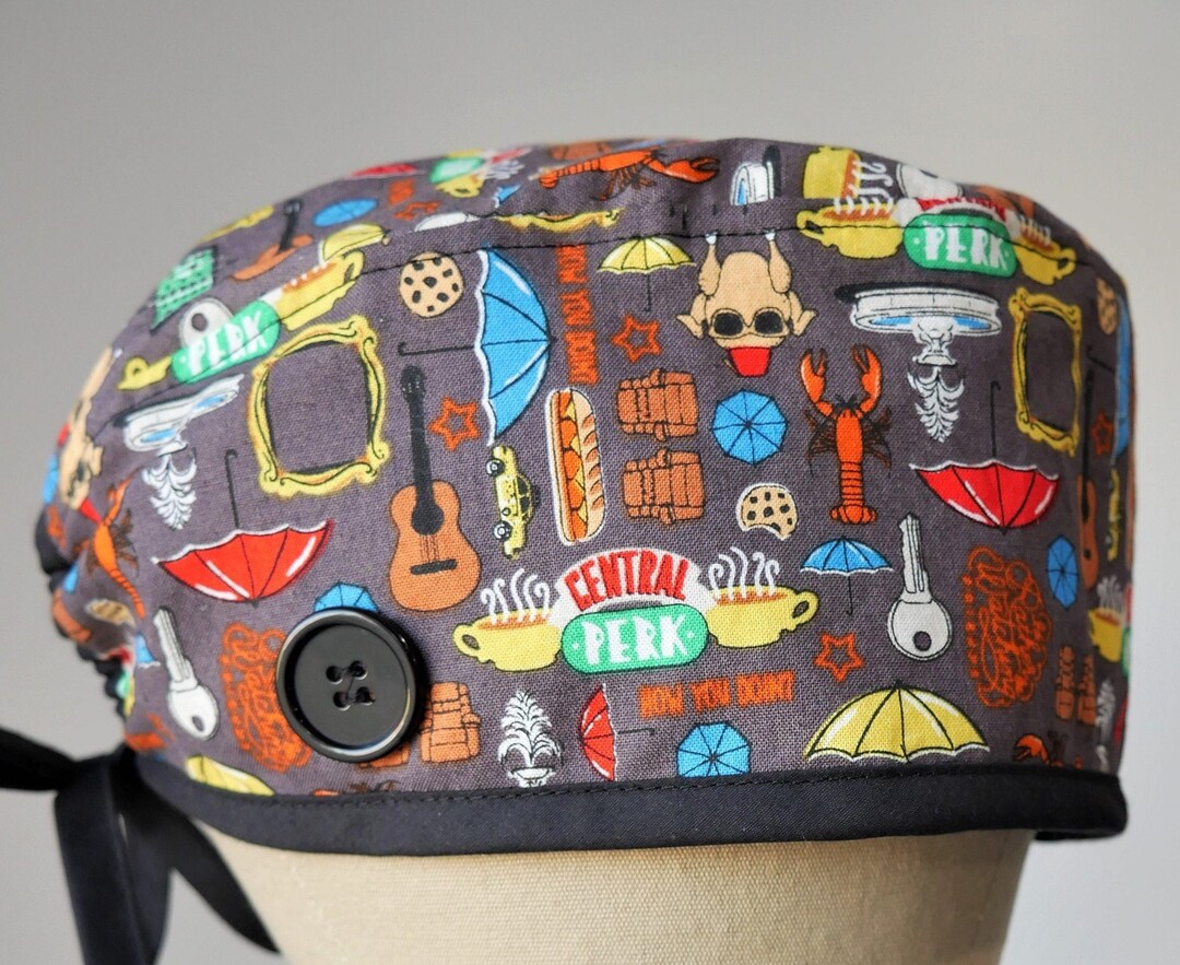 Friends Scrub Cap Friends Surgical Cap Friends Scrub Hat - Etsy