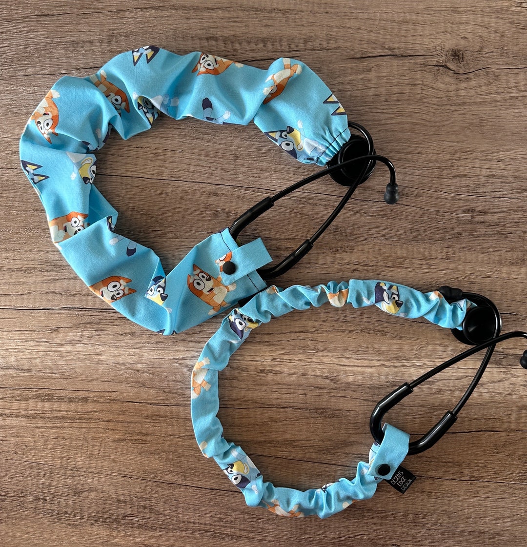 Bluey Stethoscope Scrunchie Cover: Nurse Gift - Etsy