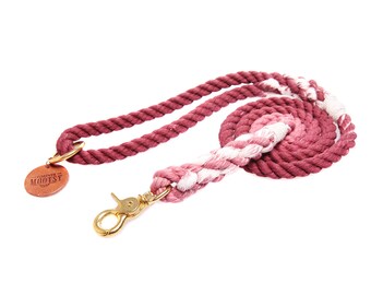 Cocoa Brown Ombré Rope Dog Collar - Etsy