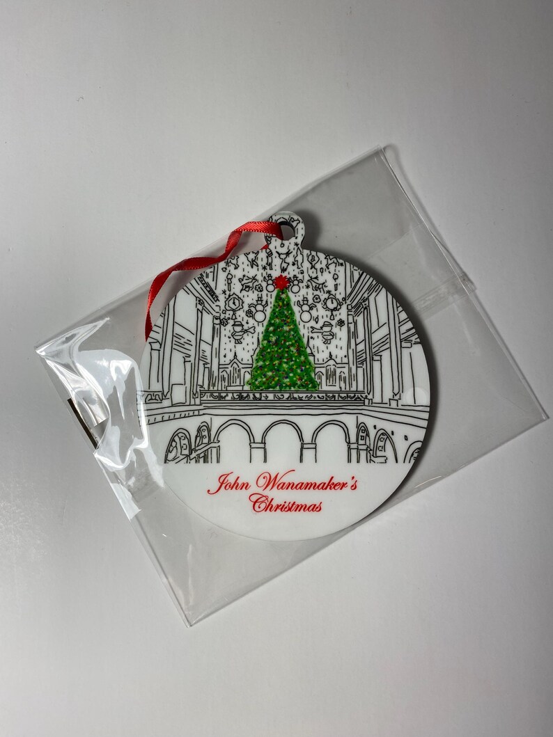 John Wanamaker Commemorative Christmas Light Show Ornament ...