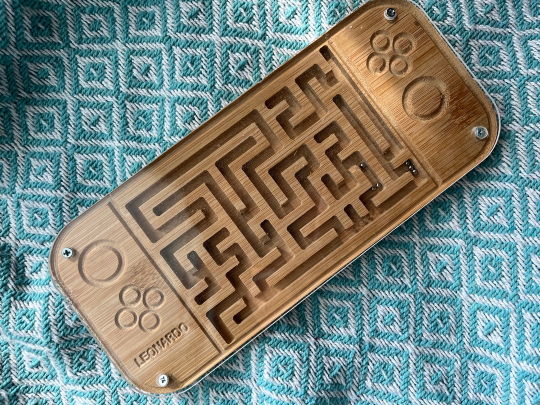 Wooden Toy Maze Controller Game Fun for All Ages - Etsy