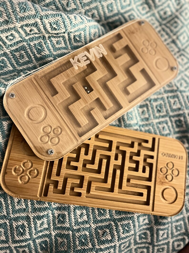 Wooden Toy Maze Controller Game Fun for All Ages - Etsy