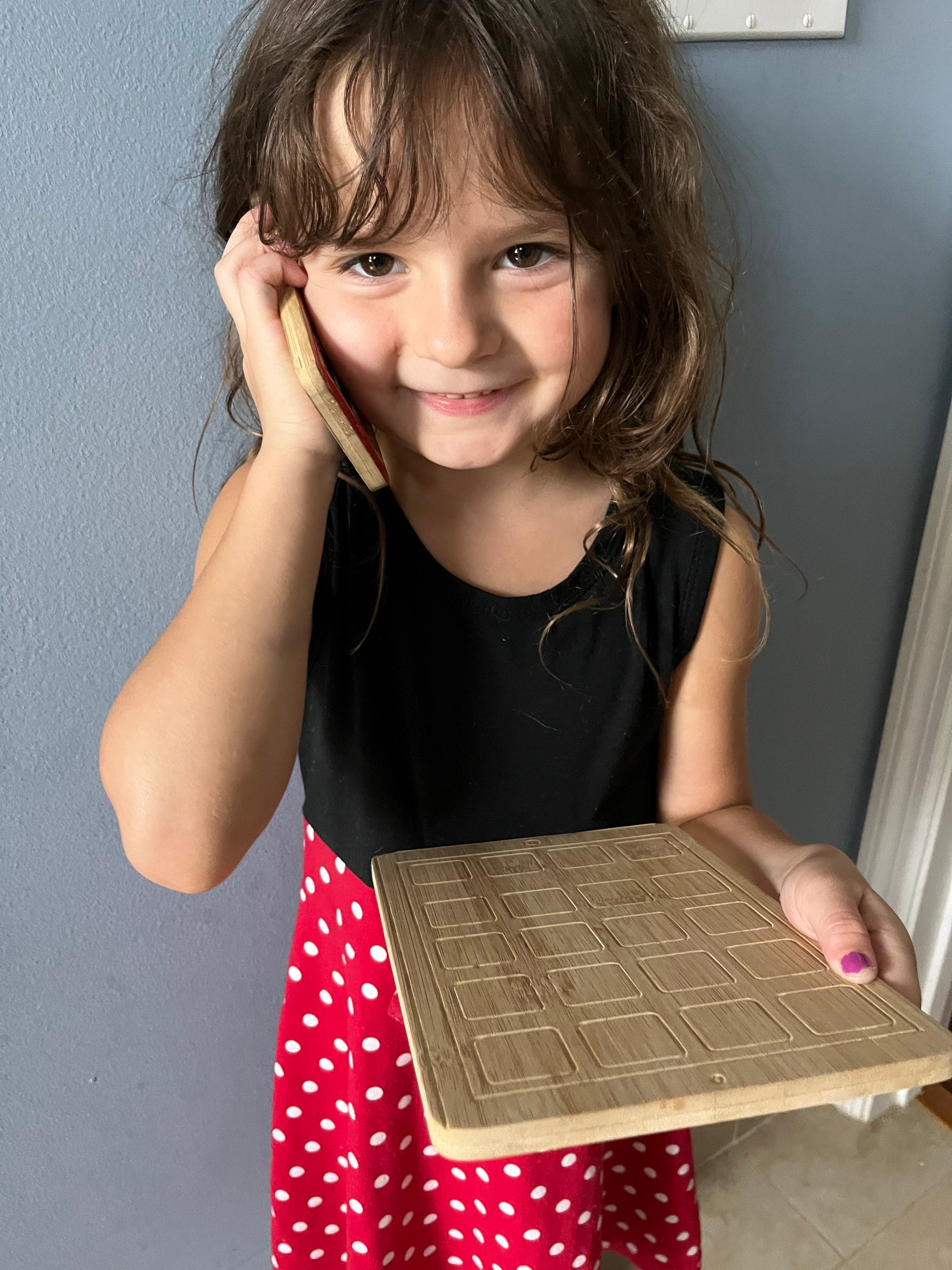 Wooden iPad Pretend Toy Montessori - Etsy