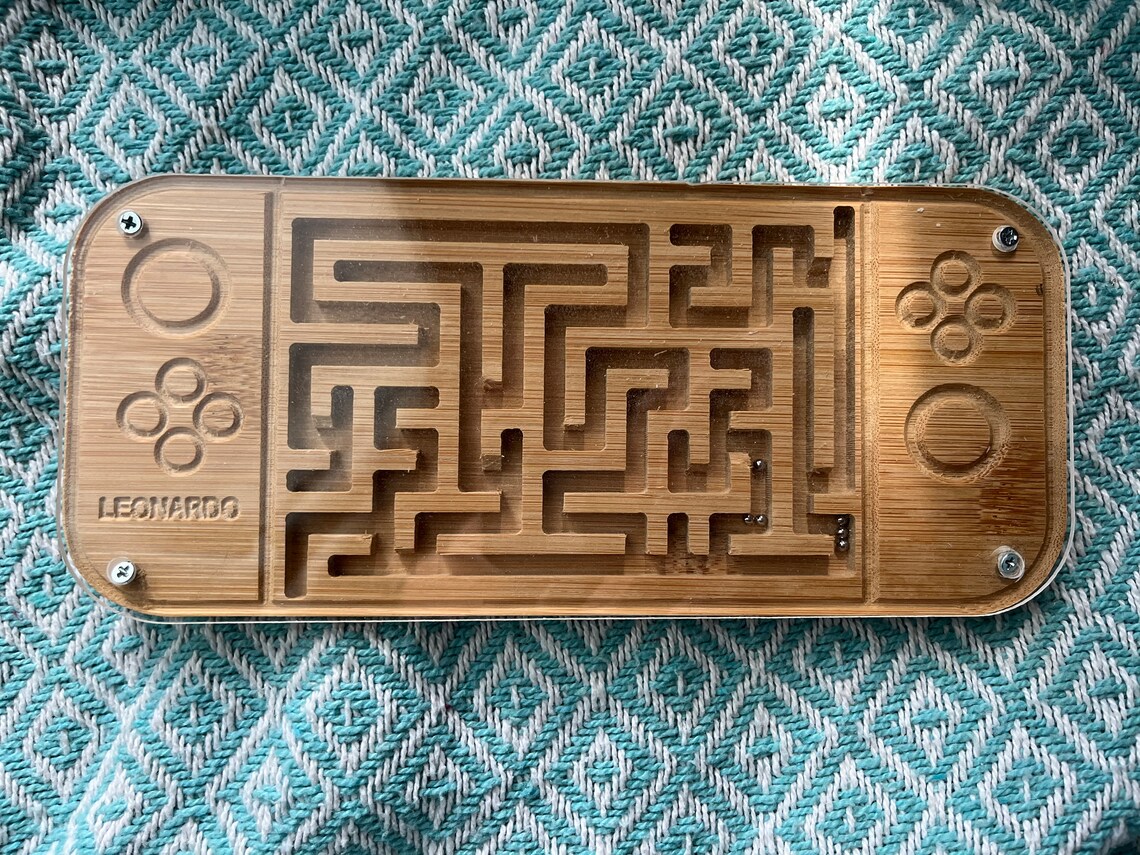 Wooden Toy Maze Controller Game Fun for All Ages - Etsy