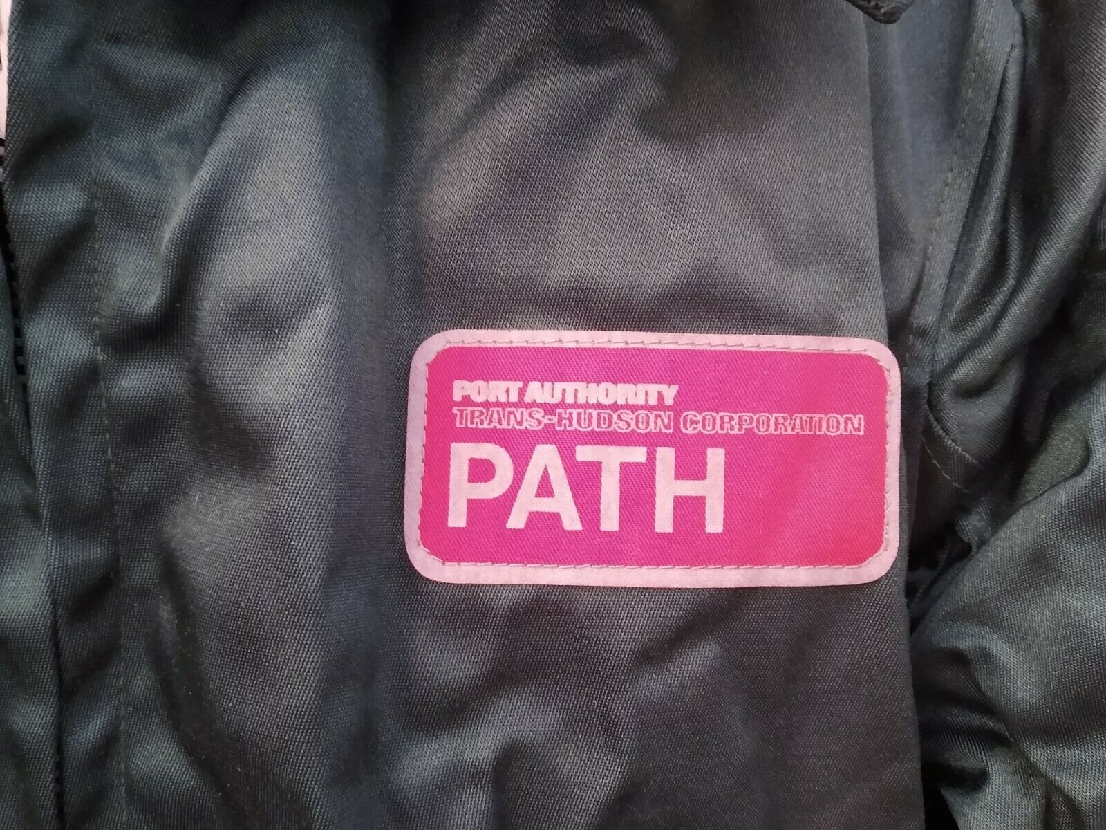 Path Port Authority Trans-hudson Corporation Heavy Duty Green Work Coat ...