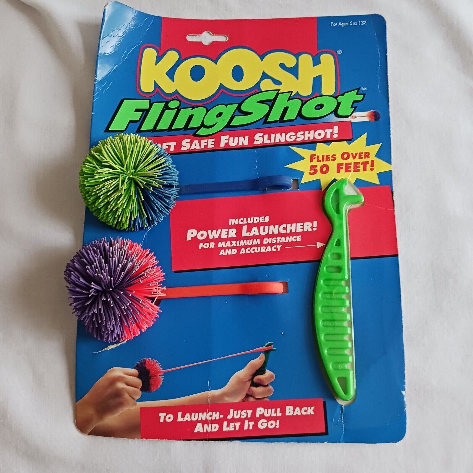Vintage 1993 Koosh Flingshot Includes Power Launcher New - Etsy