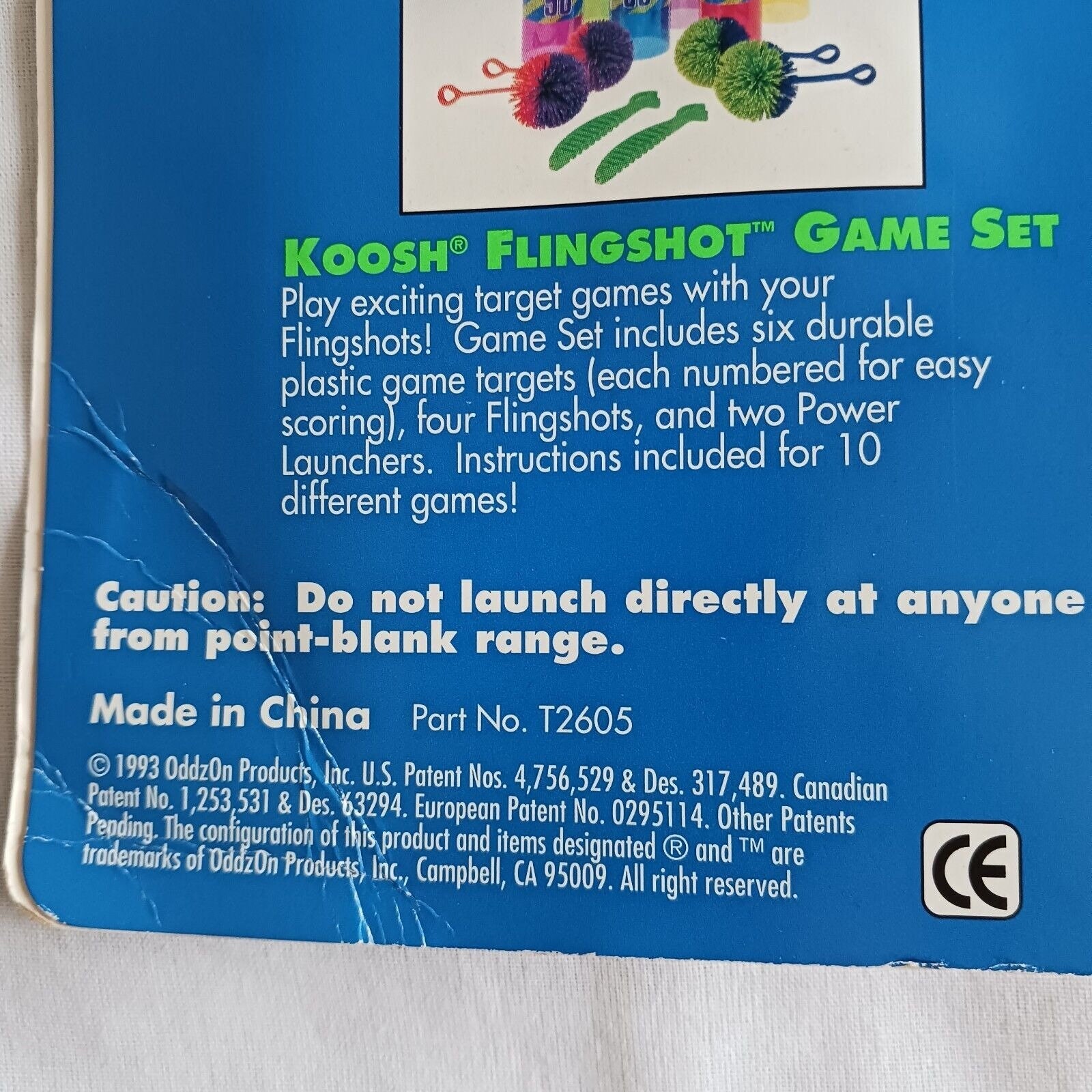 Vintage 1993 Koosh Flingshot Includes Power Launcher New - Etsy