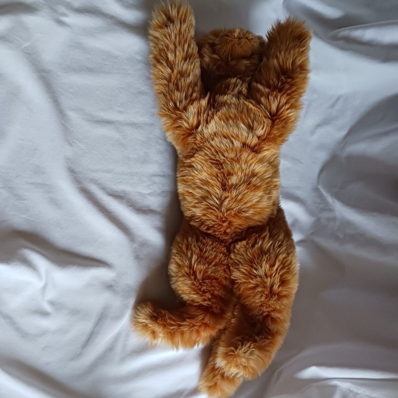Russ Berrie Abby Orange Ginger Tabby Cat Rare 20 Stuffed Animal Plush ...