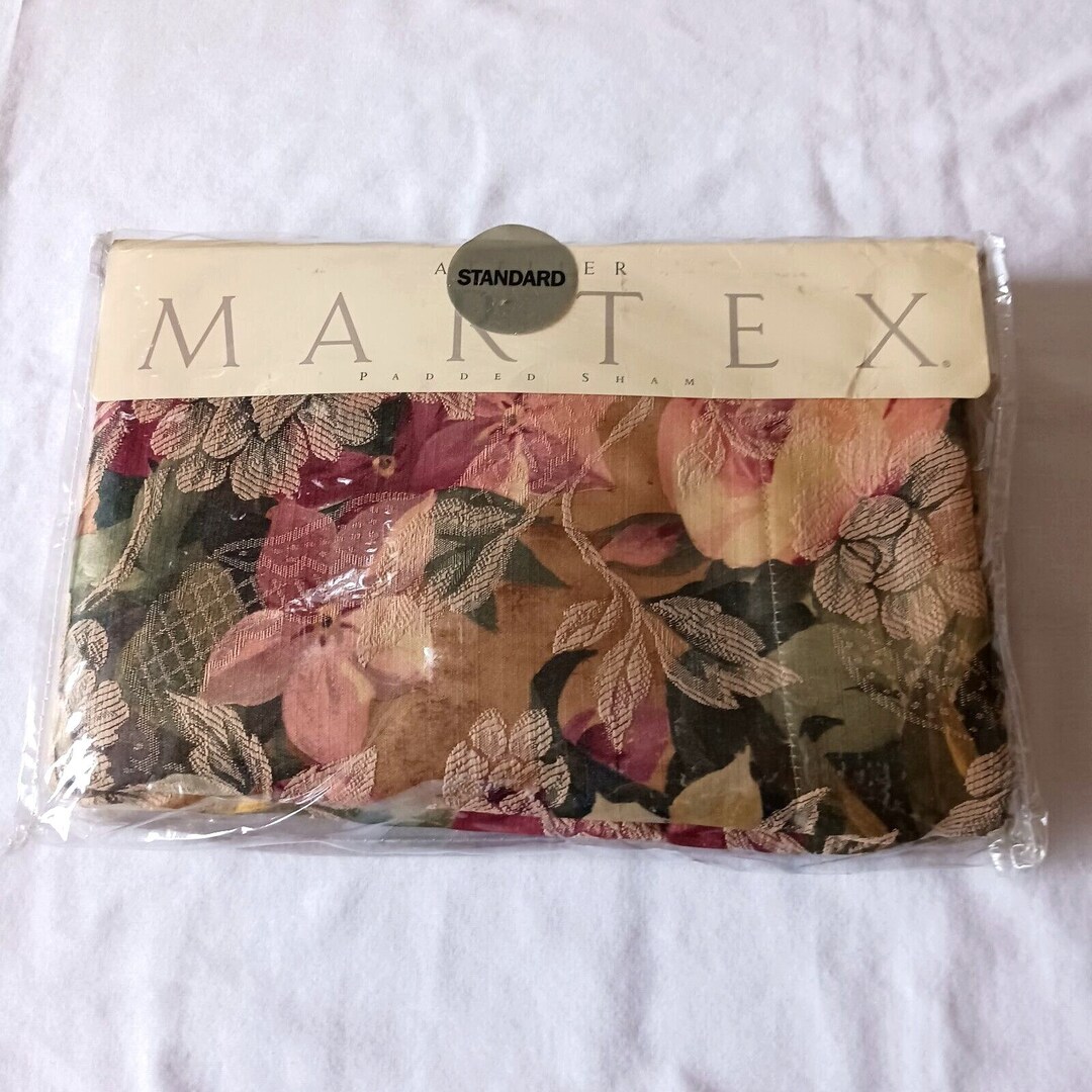 Vintage Atelier Martex Angelica Floral Standard Padded Sham New 20 X 26 - Etsy