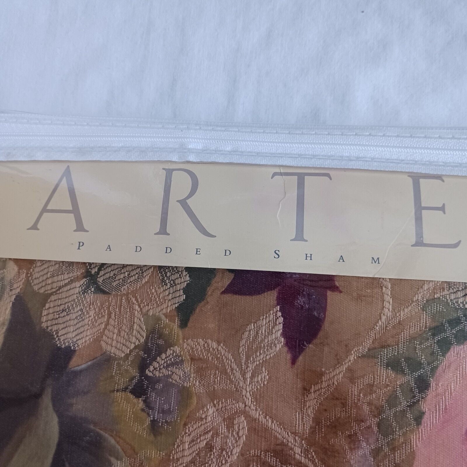 Vintage Atelier Martex Angelica Floral European Padded Sham New 26 X 26 ...