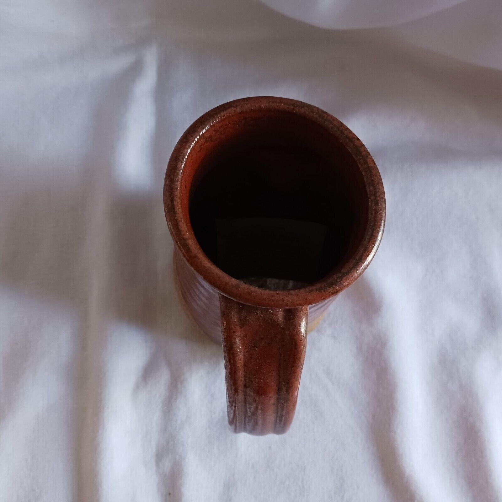 VTG Mark Hines Creations Stonewear Pottery Ugly Face Tall Mug Funny ...