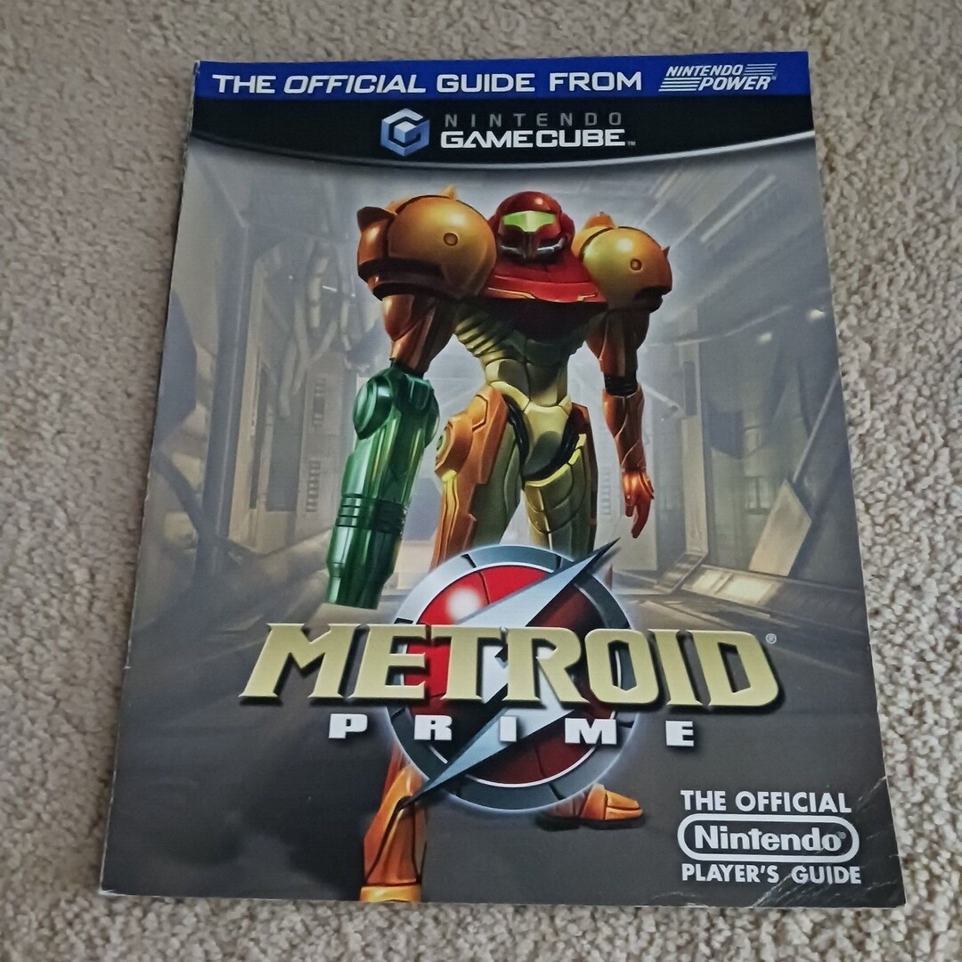 Official Nintendo Power Metroid Prime Gamecube Players Guide - Etsy