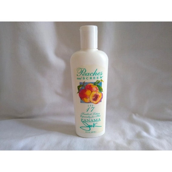 Vintage Panama Jack Peaches and Screen SPF 17 Sunblock Lotion - Etsy