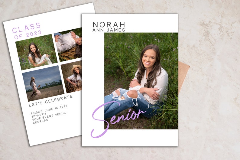 Class of 2023 Customizable Grad Card for Photographers--must Have Adobe ...