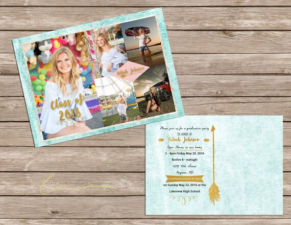 Graduation Invitations 2018 Women