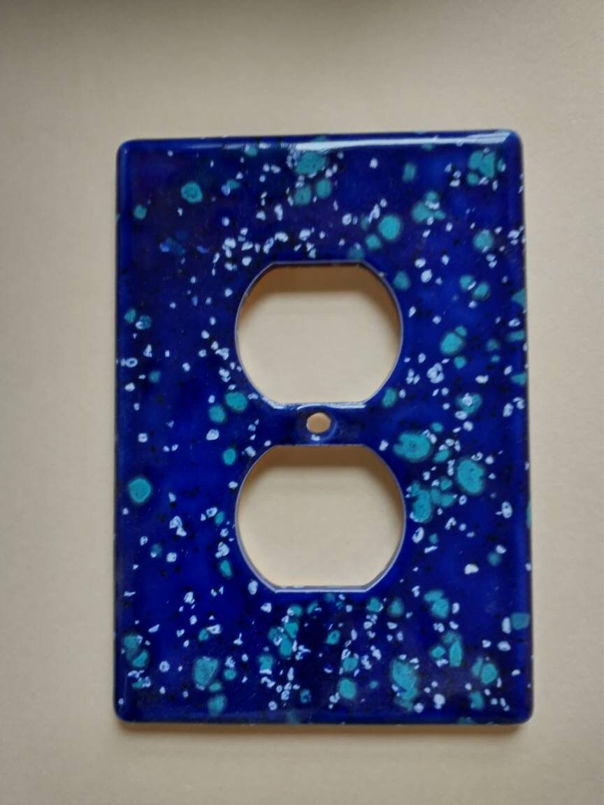 Starry Night Ceramic Switchplate / Light Switch Cover - Etsy