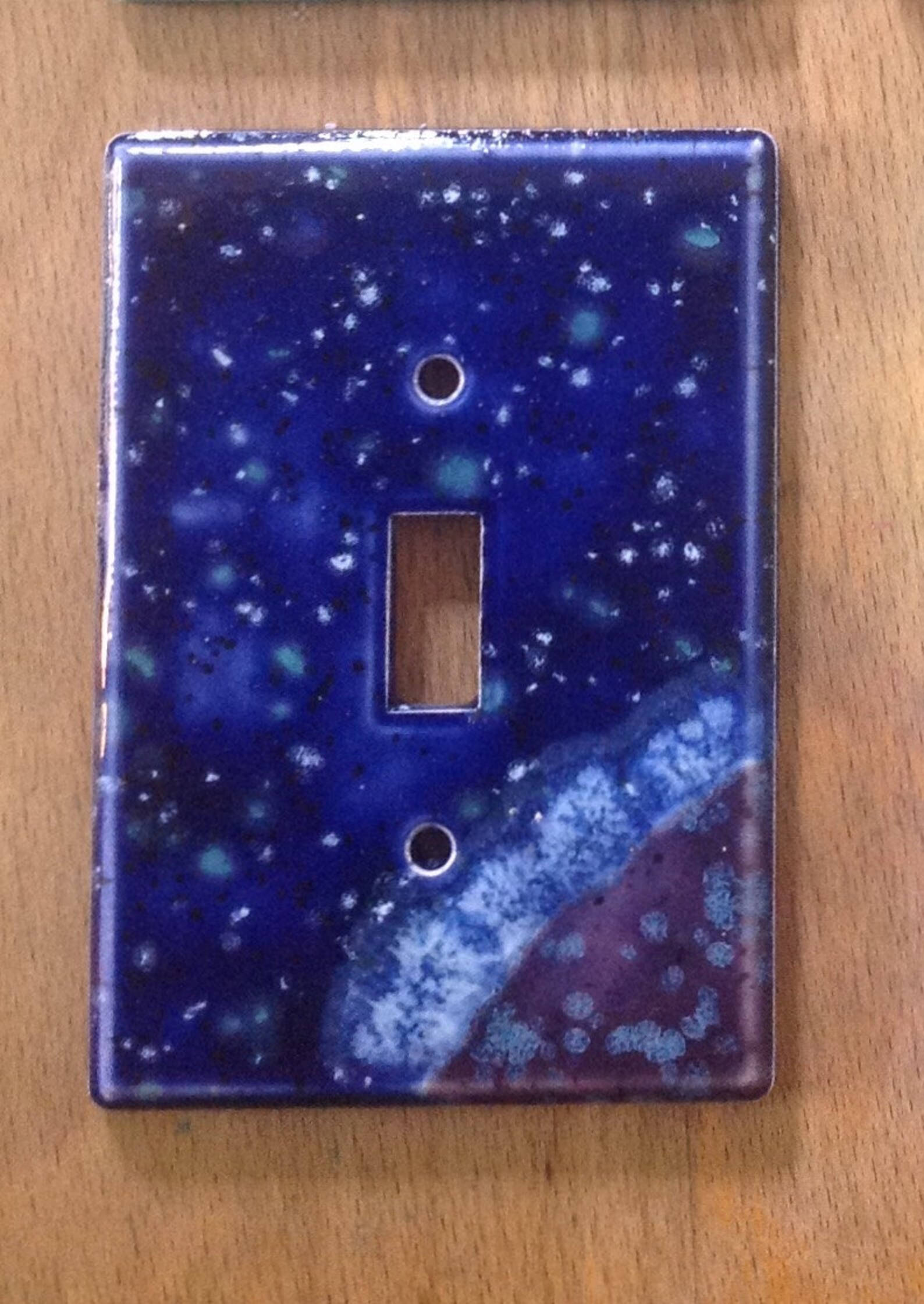 Starry Night Ceramic Switchplate / Light Switch Cover - Etsy