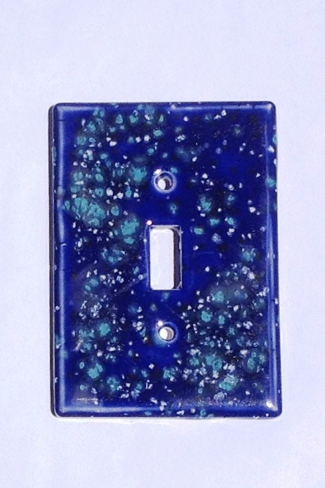 Starry Night Ceramic Switchplate / Light Switch Cover - Etsy