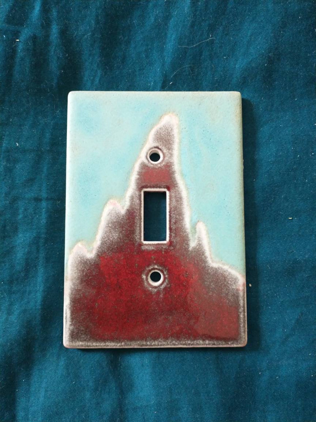 Flame Ceramic Switchplate / Light Switch Cover - Etsy