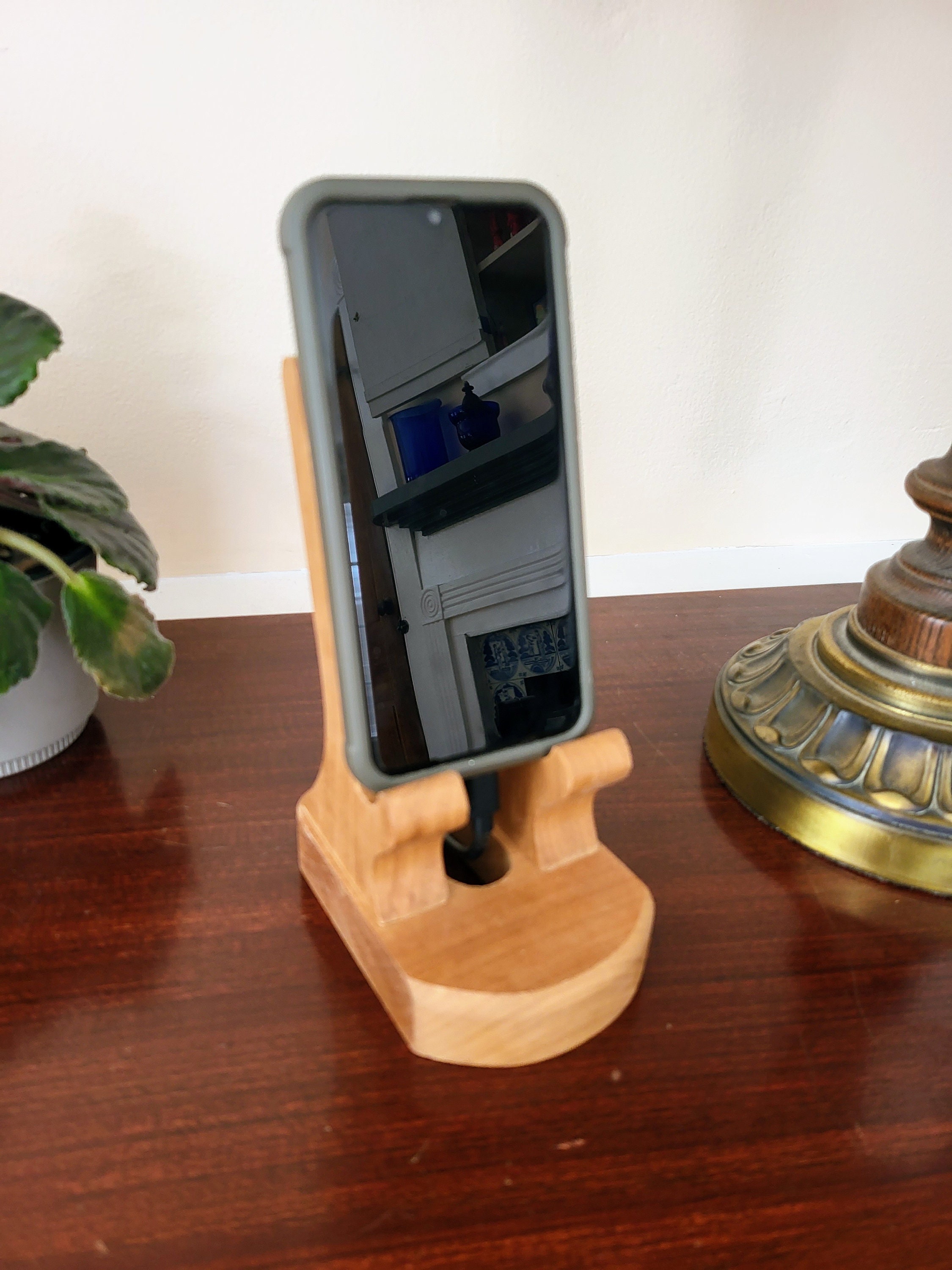 Cherry Cell Phone Stand Card Holder - Etsy