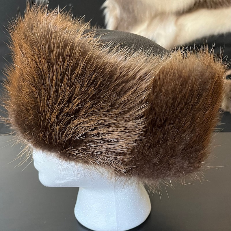 Beaver Fur Hat - Etsy