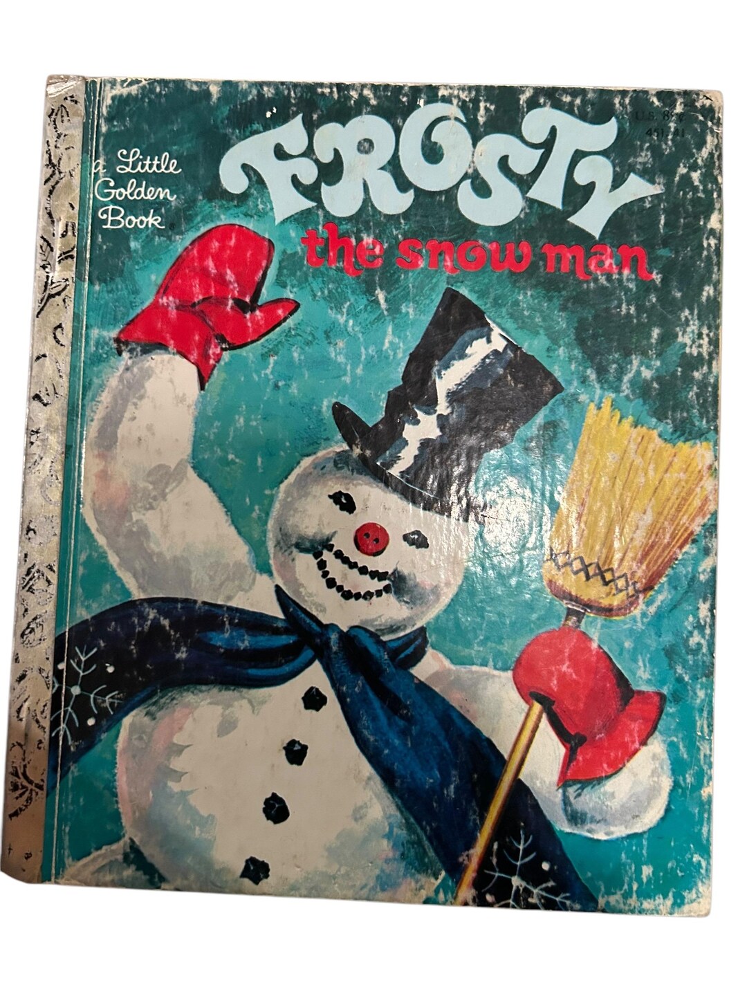 Little Golden Book, Frosty the Snowman 36th Printing 1982 - Etsy
