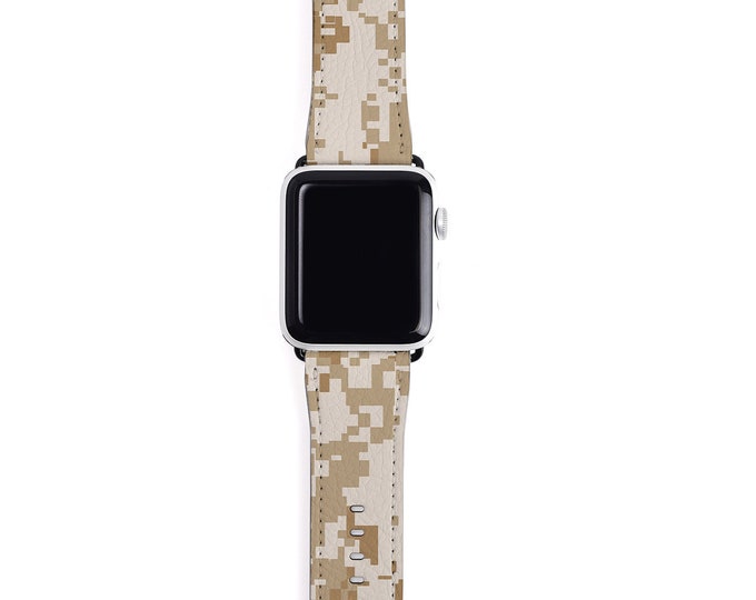 Desert Camo Watch Band, Camoflauge Apple Watch Band, Digital Camo Apple ...