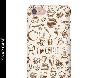 Coffee Cup and Coffee Bean Java Java Cup Collage iPhone Case - Etsy
