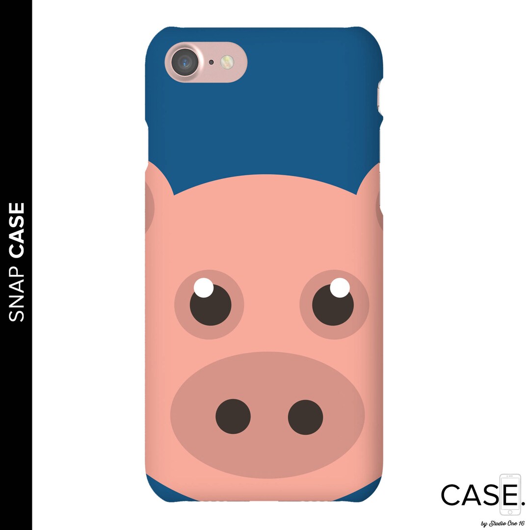 Pig Phone Case Pig Head Phone Case iPhone 7 Pig Case iPhone - Etsy UK