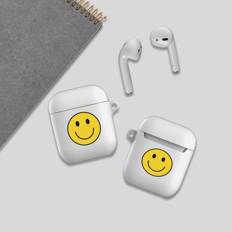 Smiley Face Airpod Case Airpods Case Air Pod Case Airpod - Etsy