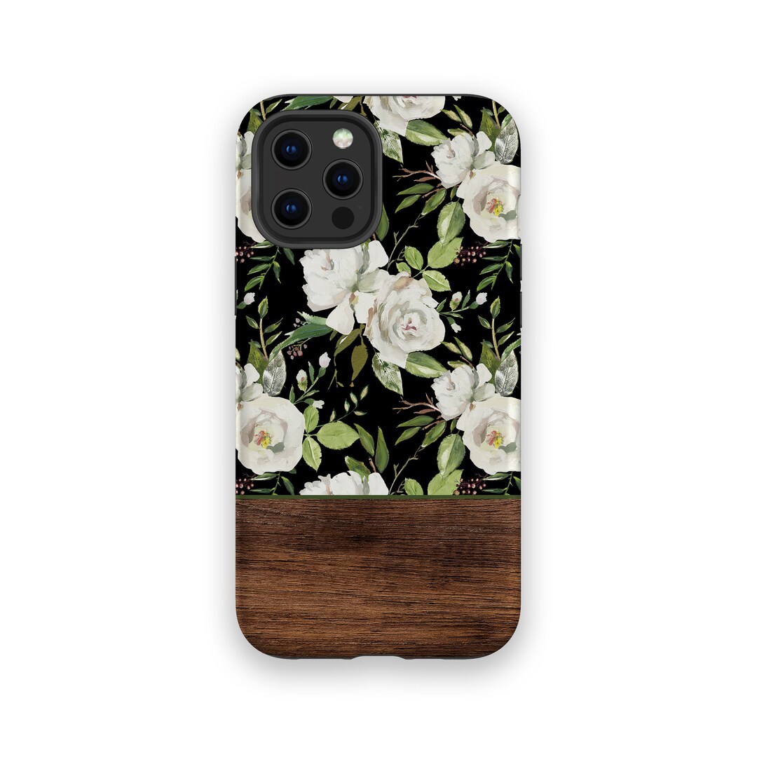 WHITE ROSES Funda iPhone para iPhone 12 Pro iPhone 12 iPhone - Etsy España