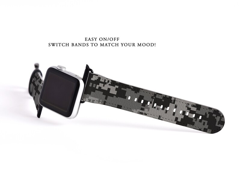 Subdued Camo Watch Band Camoflauge Apple Watch Band Digital - Etsy